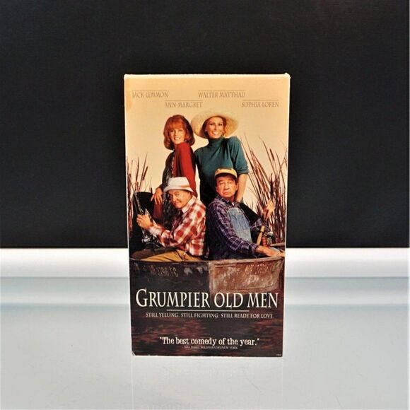 Warner Bros. | Media | Grumpier Oldmen Vhs 995 Movie Jack Lemmon Ann ...